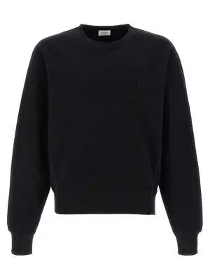 Saint Laurent Cassandre' Sweatshirt - Black