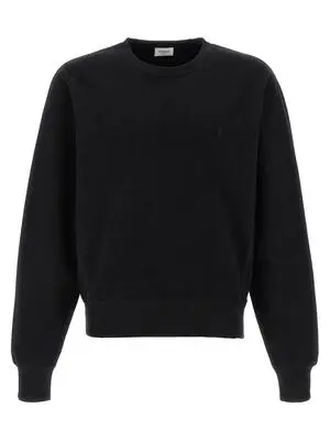 Saint Laurent Cassandre' Sweatshirt - Black