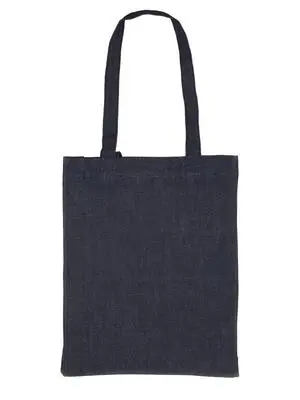 A.p.c. Cotton Denim Tote - Blue