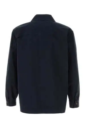 Saint Laurent Dark Cotton Shirt - Blue