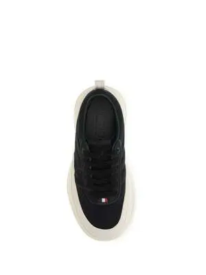 Moncler Altive Sneakers In Nubuck And Suede