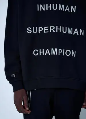 Rick Owens Text Print Sweatshirt