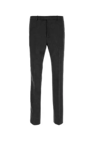 Gucci Melange Graphite Wool Pant - Gray