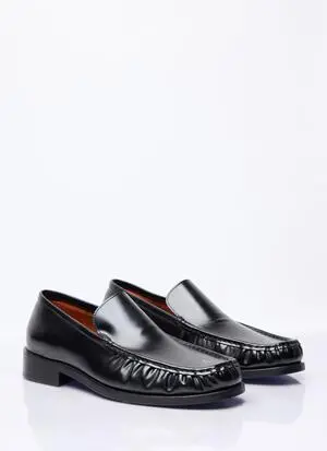Acne Studios Leather Loafers - Black