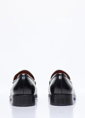 Acne Studios Leather Loafers - Black