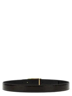TOM FORD Logo Reversible Belt - Multicolor