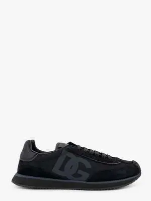 Dolce & Gabbana Dg Cushion Sneakers In Nylon With Suede Inserts - Multicolor