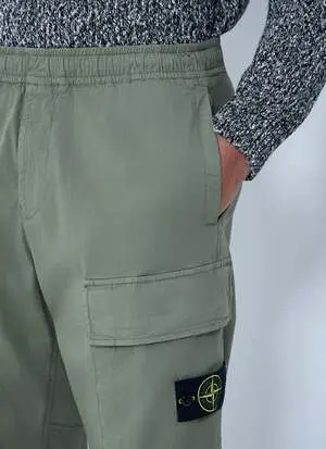 Stone Island Logo Patch Pants