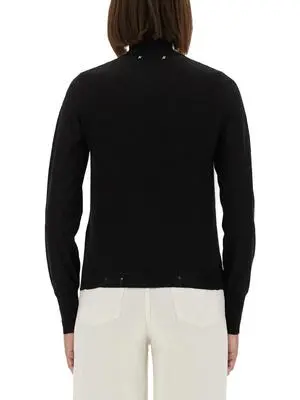 GOLDEN GOOSE Worn Effect Wool Sweater