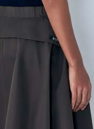 Prada Technical Fabric Circle Skirt