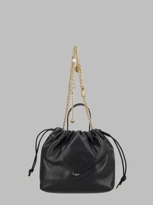 Chloé Icons Small Leather Shoulder Bag - Black