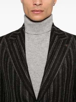 Tagliatore Wool Striped Blazer