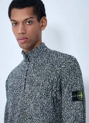 Stone Island Logo Patch Sweater