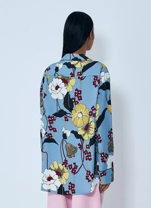 Marni Floral Print Pyjamas Shirt