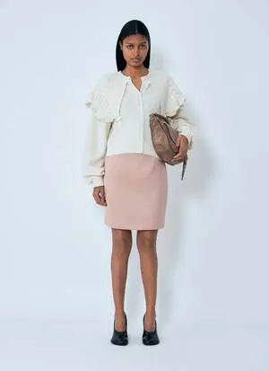 Chloé Short Pencil Skirt