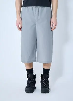 RIER Poplin Bermuda Shorts - Gray