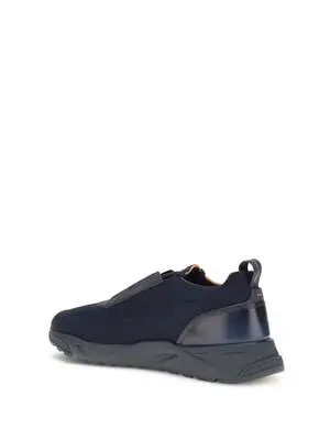 Santoni Stretch Fabric Sneakers