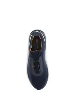 Santoni Stretch Fabric Sneakers