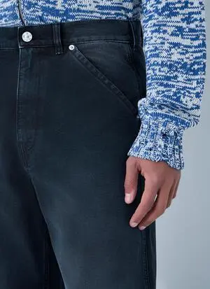 Marni Wide-leg Denim Trousers - Blue
