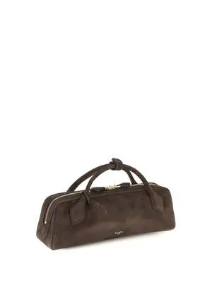 Alaïa Le Teckel Clutch - Brown