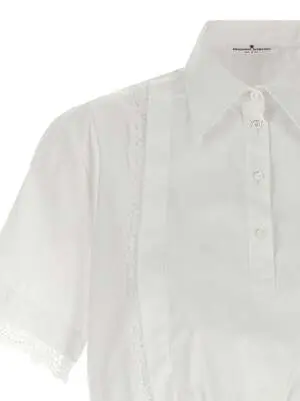 ERMANO SCERVINO Ermanno Scervino Lace Insert Shirt