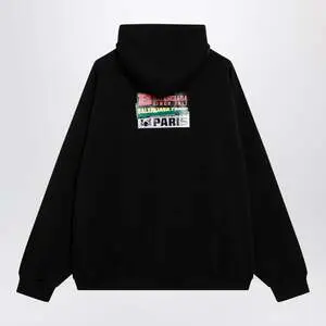 Balenciaga Hoodie With Logo Print