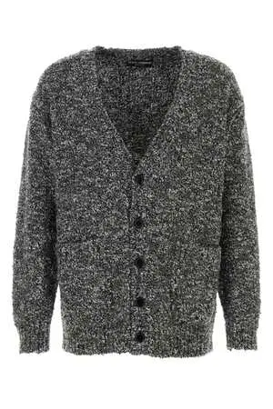 Dolce & Gabbana Two-tone Wool Blend Cardigan - Multicolor
