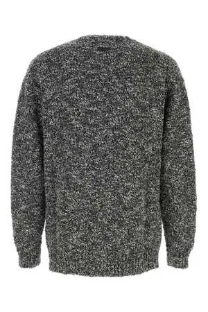 Dolce & Gabbana Two-tone Wool Blend Cardigan