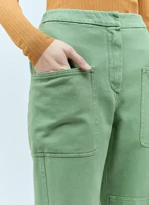 Max Mara Cotton Drill Pants