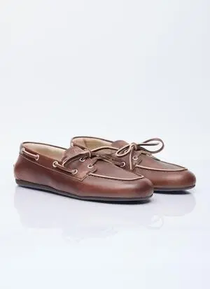 Miu Miu Lace-up Loafers