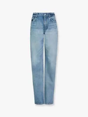Alaïa Blue Denim Jeans - Multicolor
