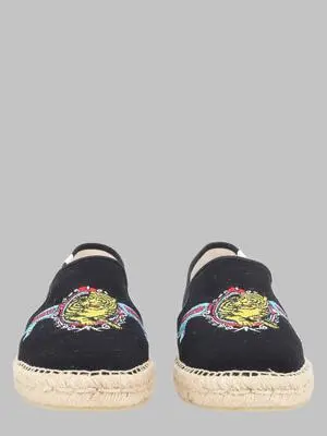Kenzo Jumping Tiger Espadrilles - Black