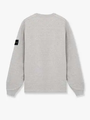 Stone Island Melange Cotton Sweatshirt