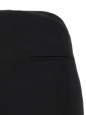 COURREGES Circle Satin Mini Skirt
