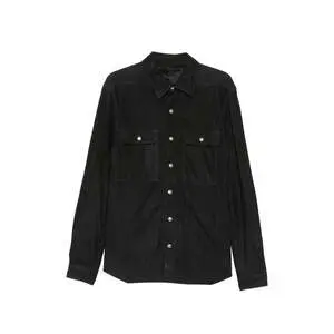 Rick Owens Jackets Shirt Jackets - Black