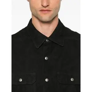 Rick Owens Suede Shirt Jacket