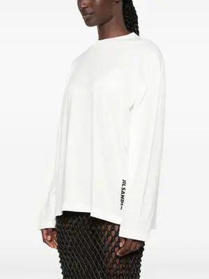 JIL SANDER Logo Cotton T-shirt