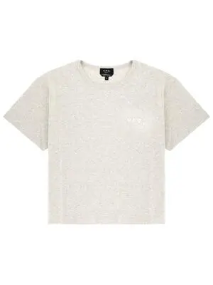 A.p.c. Logo T-shirt - Gray