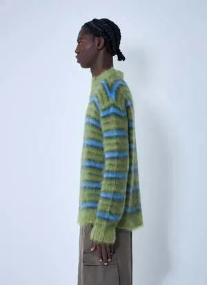 Marni Mohair-blend Sweater - Green