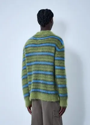 Marni Mohair-blend Sweater - Green
