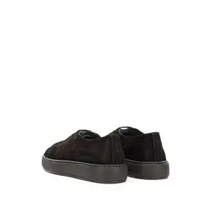 Santoni Suede Low-top Trainers - Brown