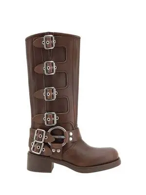 Miu Miu Leather Boots
