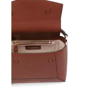 Strathberry Calf Leather Tote Bag - Brown