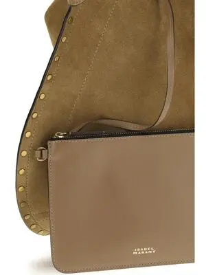 Isabel Marant Étoile Oskan Soft Shoulder Bag - Brown