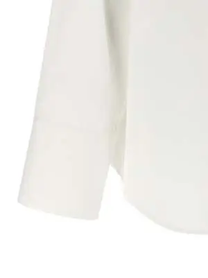 Alberta Ferretti Pleated Ruffle Shirt