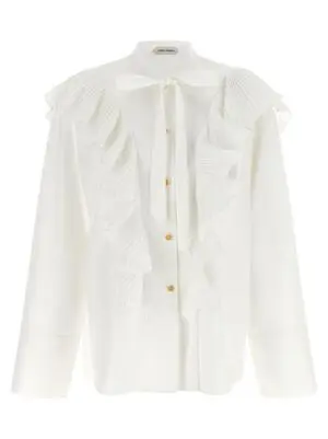 ALBERTA FERRETTI Alberta Ferretti Women Pleated Ruffle Shirt