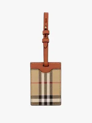Burberry Coated Canvas Luggage - Cream