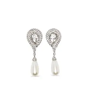 Alessandra Rich Earrings - Silver