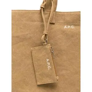 A.p.c. Cotton Tote Bag - Cream