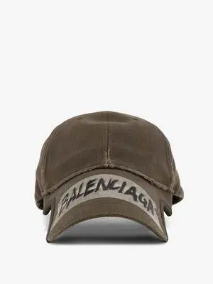 Balenciaga Cotton Hat - Yellow